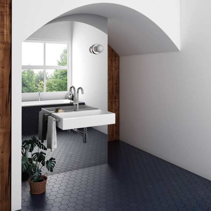Explore Croma Hexagon Tile Collection - Show Tile