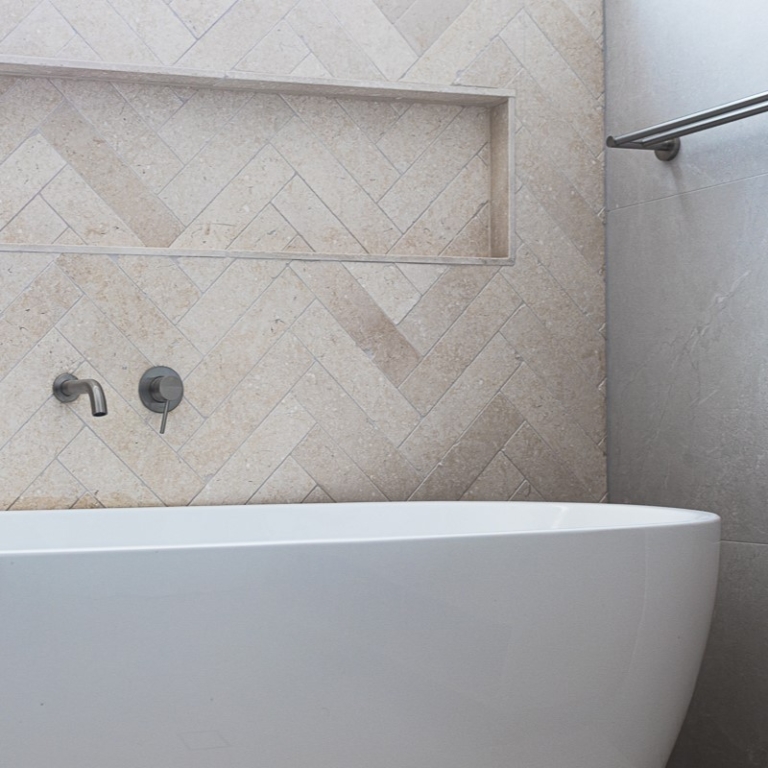 Subway Tumbled Natural Stone Tiles | 65x200mm